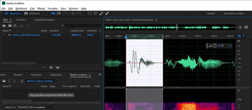 如何使用 Adob e Audition 删除音频中的爆破音 - Flnug.com
