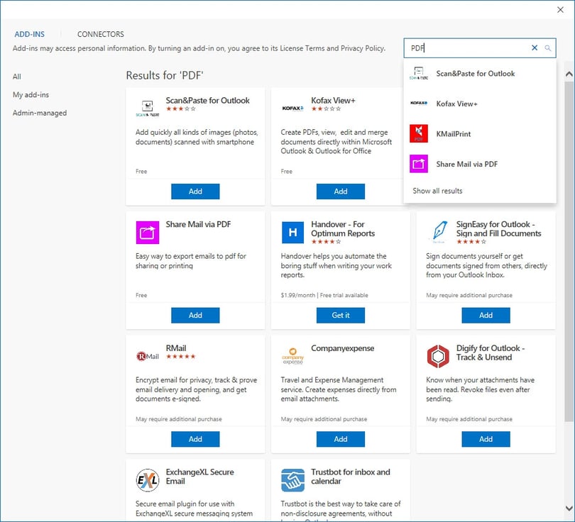 How to install and manage add-ins in Microsoft Outlook