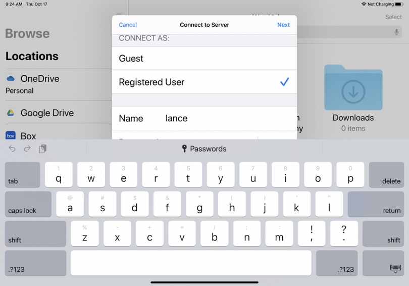 How to use the Files app to connect to a network server from your ...
