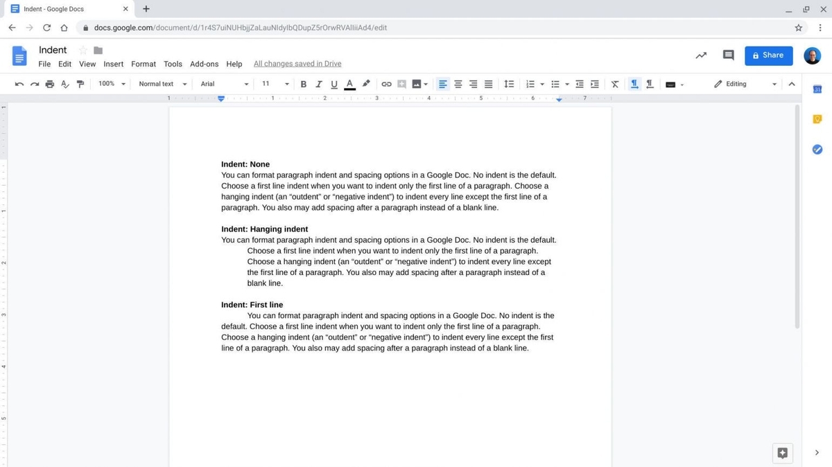 How to make your Google Docs easier to read using indents and spacing ...