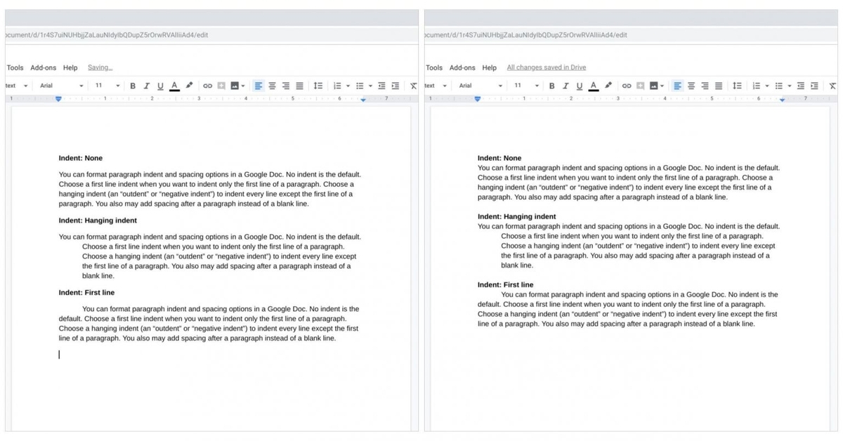 How to make your Google Docs easier to read using indents and spacing ...