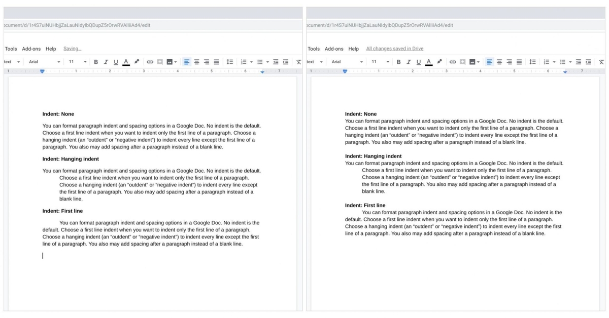 How to make your Google Docs easier to read using indents and spacing ...