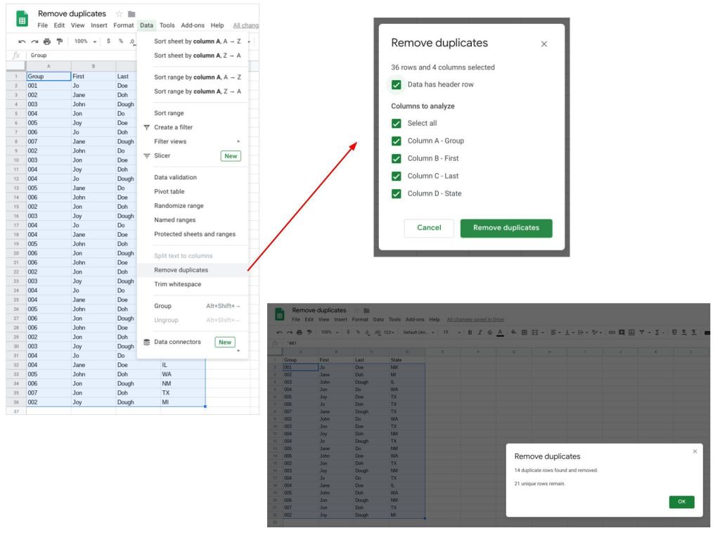 How to find duplicates in Google Sheets - TechRepublic