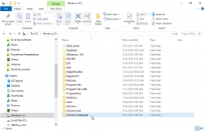How to free up disk space after a major Windows 10 update | TechRepublic