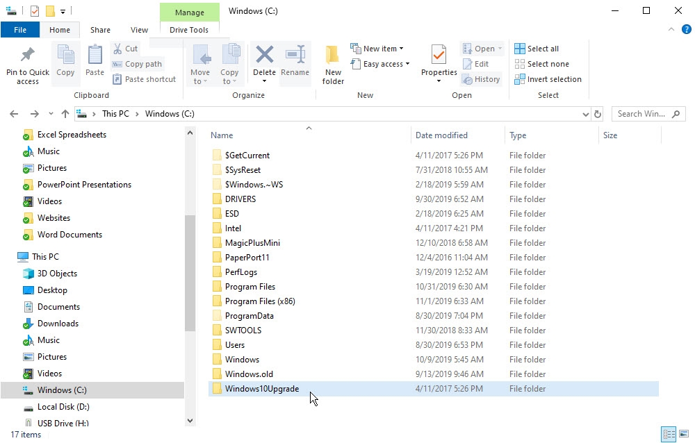 How to free up disk space after a major Windows 10 update | TechRepublic