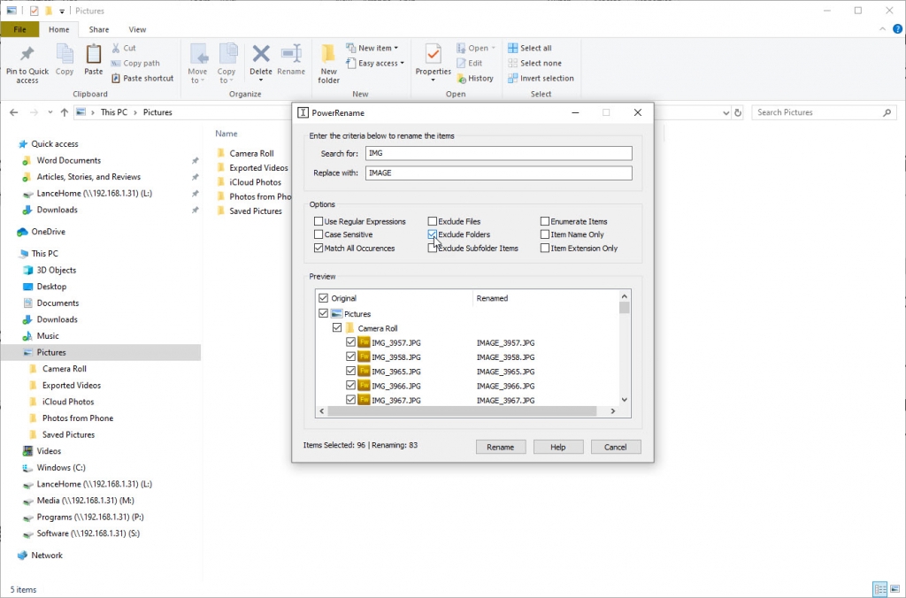 How to batch rename files in Windows 10 with the PowerToys PowerRename tool | TechRepublic