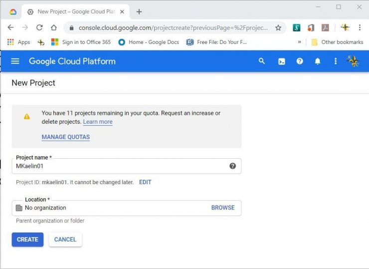 How to create your first project on Google Cloud Platform | TechRepublic