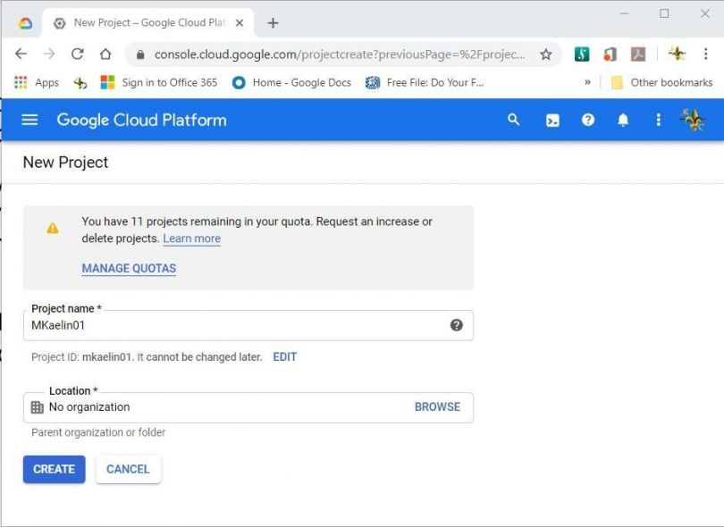 How to create your first project on Google Cloud Platform | TechRepublic
