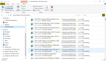 How to Use the Search Tool in Windows 10 File Explorer