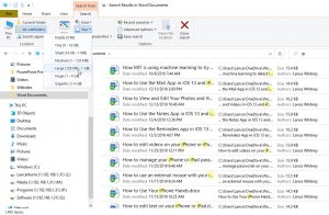 How to Use the Search Tool in Windows 10 File Explorer