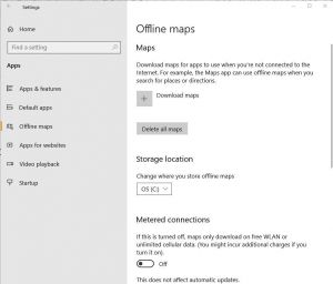 How to configure and download offline maps in Windows 10 | TechRepublic