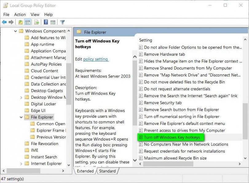 How to disable the Windows key on your keyboard