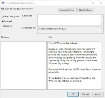 How to disable the Windows key on your keyboard