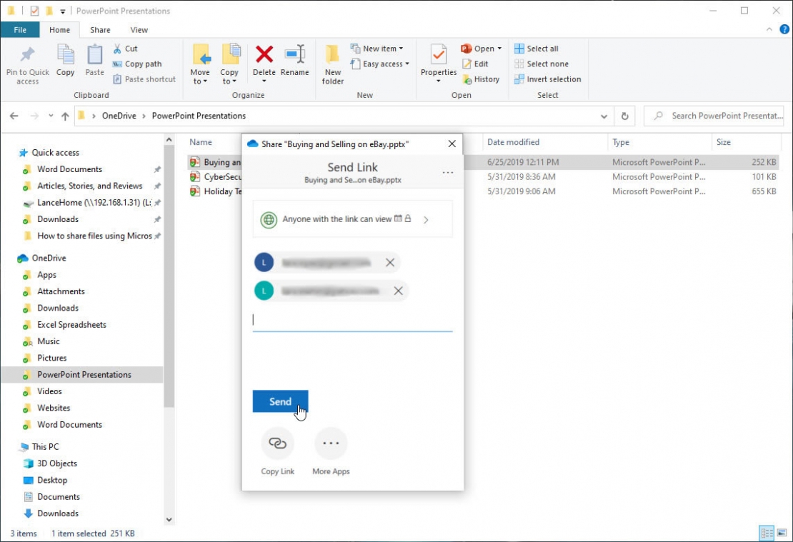 How to share files using Microsoft OneDrive - TechRepublic
