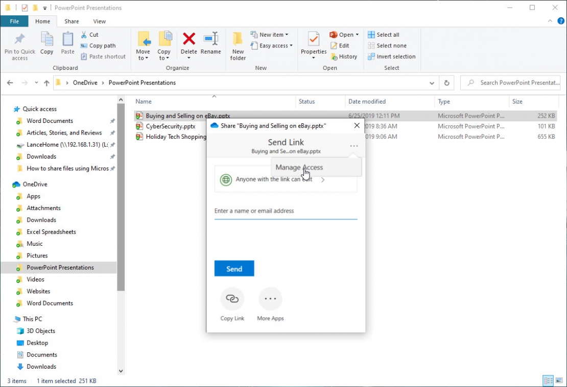 How to share files using Microsoft OneDrive - TechRepublic