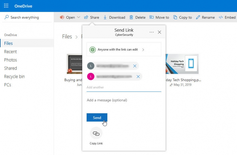 How to share files using Microsoft OneDrive | TechRepublic