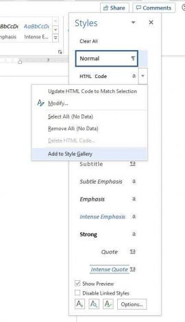 How to access Word styles quickly | TechRepublic