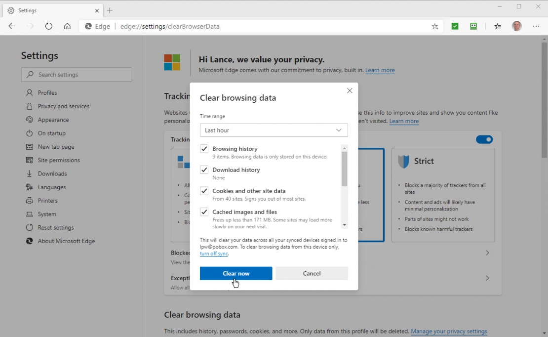 How to manage security and privacy in the new Microsoft Edge browser ...