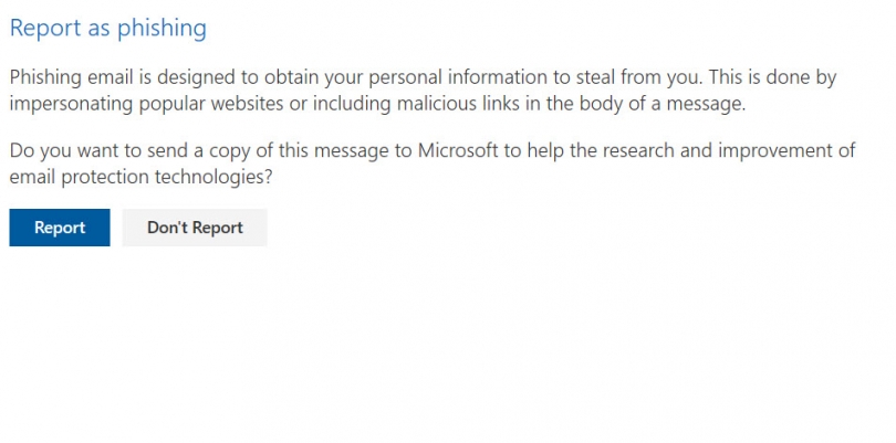 How to report a phishing or spam email to Microsoft | TechRepublic