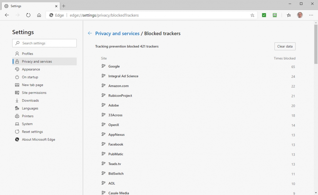 How to manage security and privacy in the new Microsoft Edge browser ...