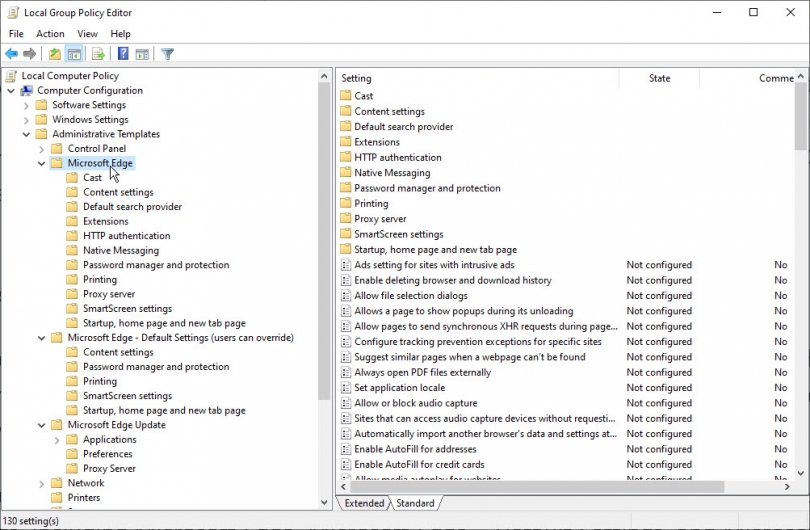 How to manage the new Microsoft Edge through Group Policy - TechRepublic