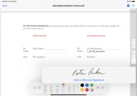 How to sign a document on your iPhone or iPad | TechRepublic