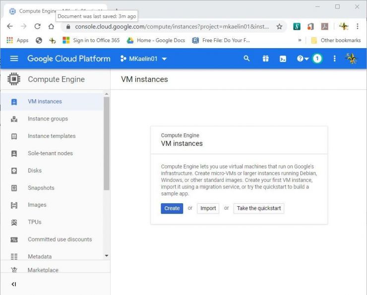 How to create a virtual machine in Google Cloud Platform | TechRepublic