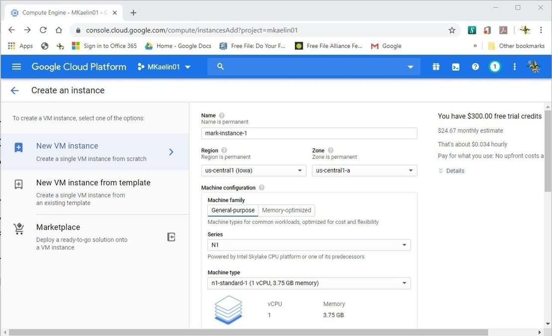 How to create a virtual machine in Google Cloud Platform - TechRepublic