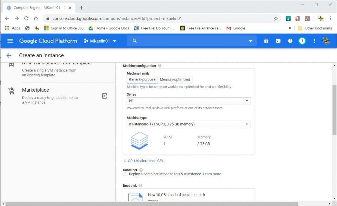 How to create a virtual machine in Google Cloud Platform | TechRepublic