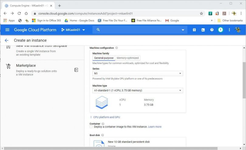 How to create a virtual machine in Google Cloud Platform | TechRepublic