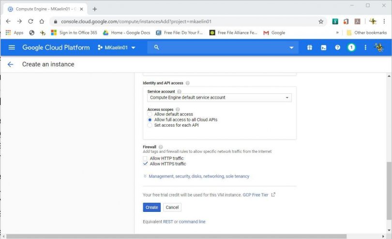 How to create a virtual machine in Google Cloud Platform | TechRepublic