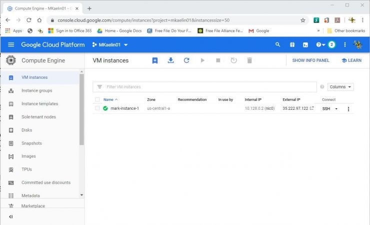 How to create a virtual machine in Google Cloud Platform | TechRepublic