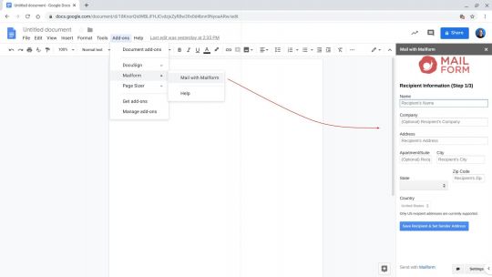 How to print an envelope from a Chromebook or Google Docs - TechRepublic
