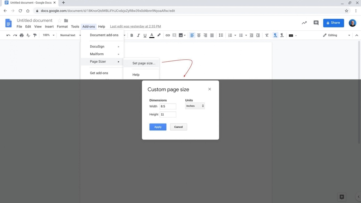 How to print an envelope from a Chromebook or Google Docs - TechRepublic