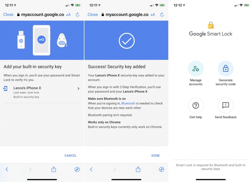 How to use an iPhone or Android device as the security key for your ...