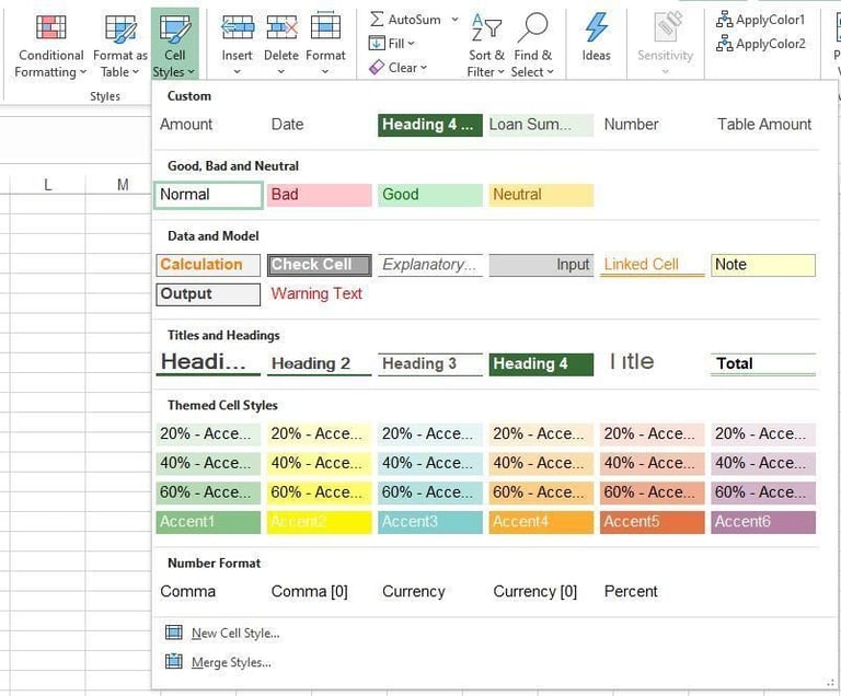 How to use Excel styles efficiently - TechRepublic
