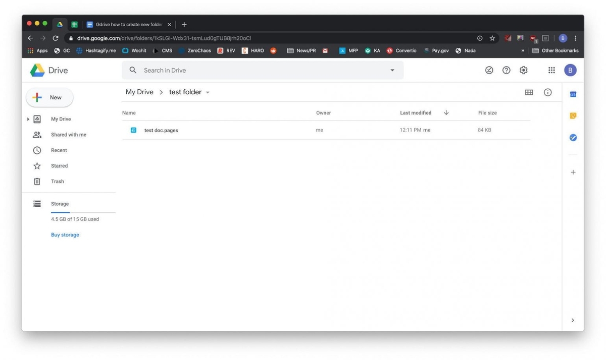 How to create folders and move files in Google Drive - TechRepublic