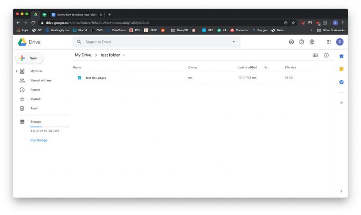 How to create folders and move files in Google Drive - TechRepublic