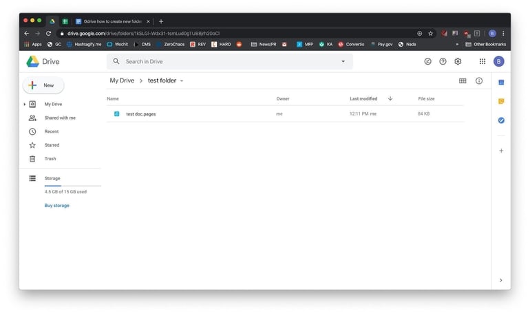 How to create folders and move files in Google Drive - TechRepublic