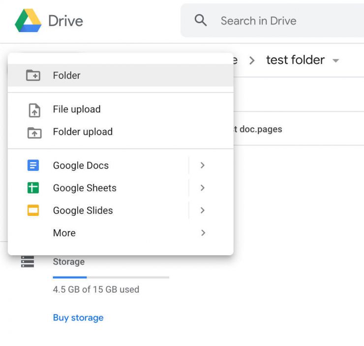 How to create folders and move files in Google Drive - TechRepublic