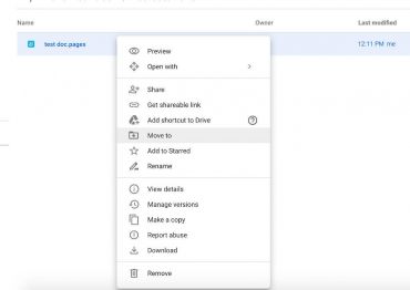 How to create folders and move files in Google Drive - TechRepublic