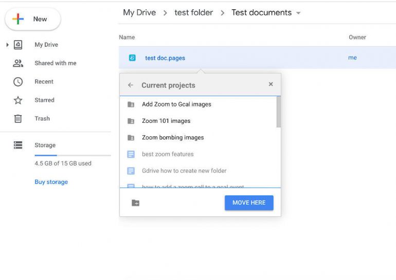 How to create folders and move files in Google Drive - TechRepublic