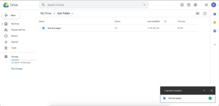 How to upload a file to Google Drive - TechRepublic