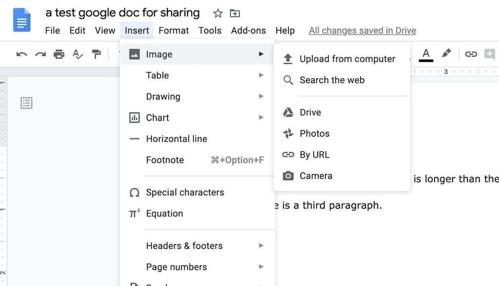 How to add images, tables, and drawings to a Google Doc file - TechRepublic
