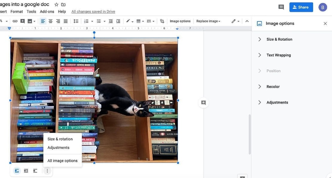 How to add images, tables, and drawings to a Google Doc file - TechRepublic