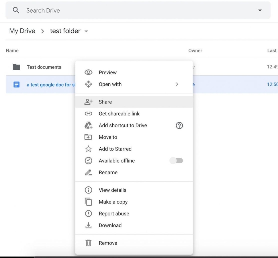 How to share files and folders in Google Drive - TechRepublic