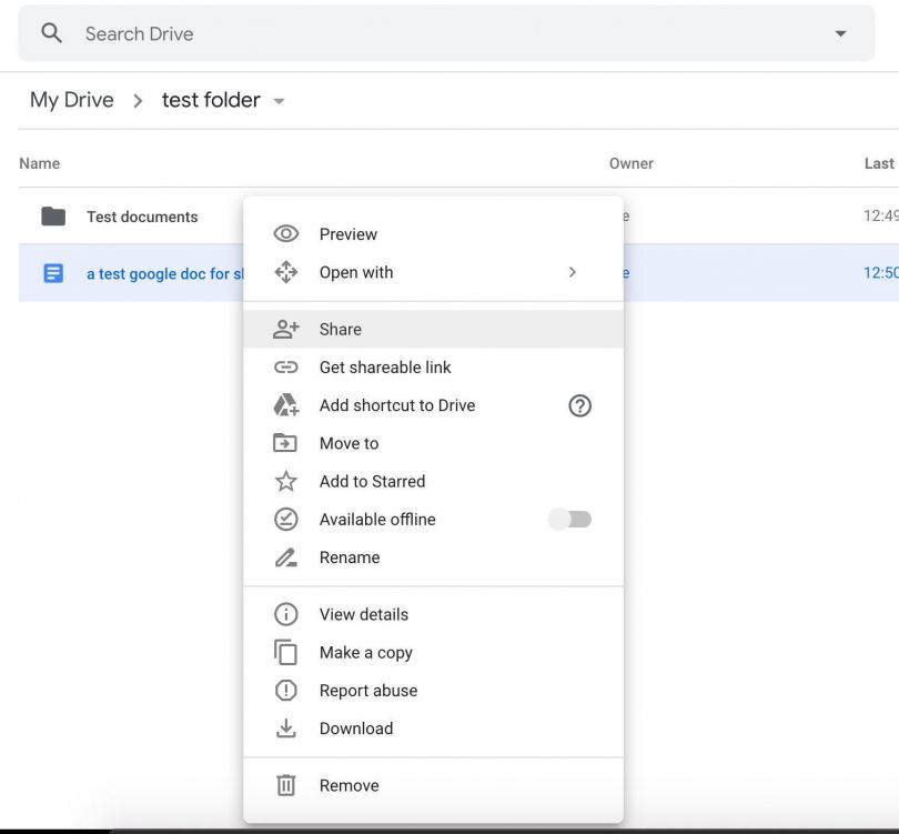 How to share files and folders in Google Drive - TechRepublic