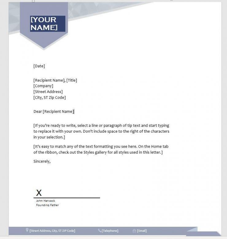 How to add an automated signature to a Microsoft Word document ...