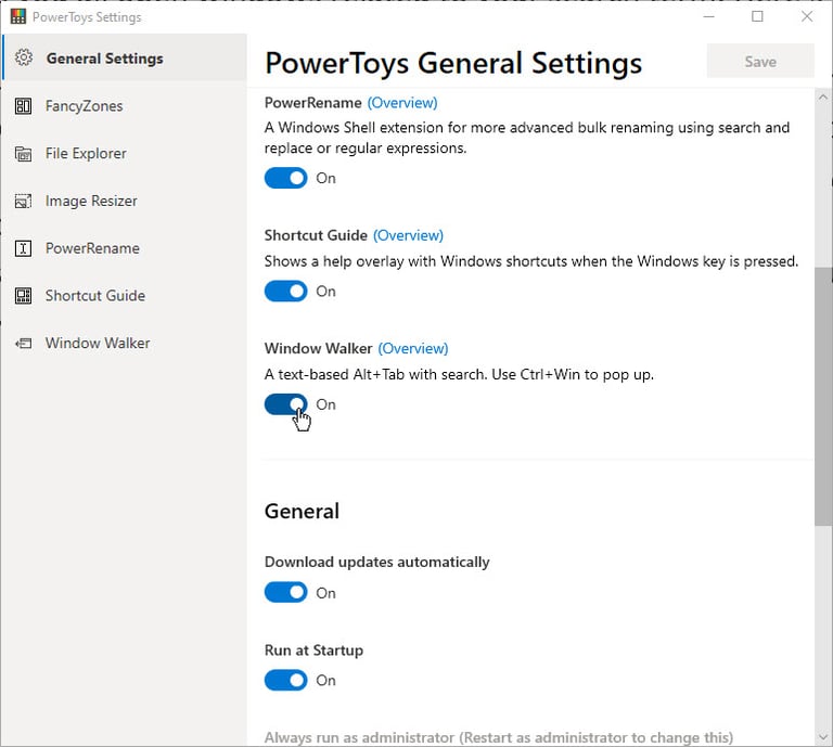 How to find open apps with the Window Walker tool in Windows 10 ...