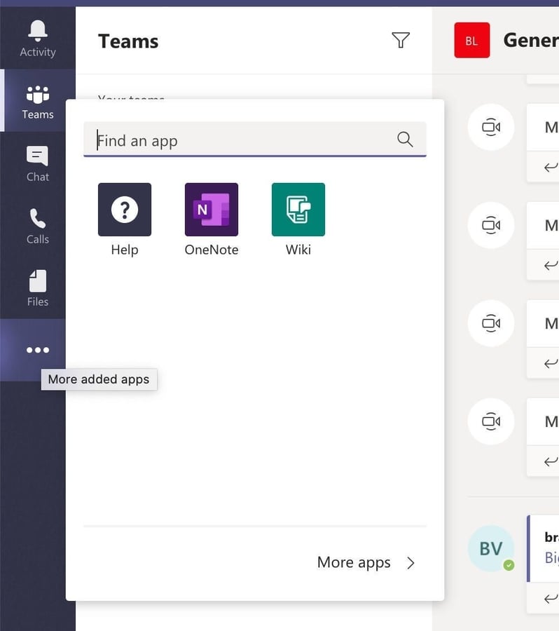 How to customize the Microsoft Teams app bar - TechRepublic